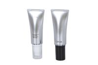 China 30mm OD 145mm Height Acrylic Airless Pump Tube Cosmetic Packaging Eye Cream for BB/CC Cream for sale