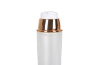 China Cleansing Facial Personal Care Airless Bottles Cosmetic Packaging 30ml Acrylic PMMA Material Skincare Sunscreen for sale