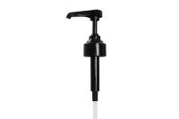 China Universal Closure Syrup Plastic 5ml Dosage Sauce Pump Food Sauce Juice Bottles Pump Dispenser for sale
