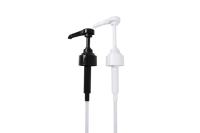 China Universal Closure Syrup Plastic 5ml Dosage Sauce Pump Food Sauce Juice Bottles Pump Dispenser for sale