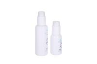 China OD 41mm White PET 120ml Cosmetic Pump Lotion Bottle Skin Care Packaging for sale