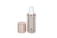 China 30ml Two Wall Plastic Acrylic SGS Empty Cream Bottle Pump Cosmetic Packaging Double Durable for sale