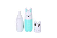 China PETG 60ml Animal Shape Cosmetic Hair Spray Pump Bottle for sale