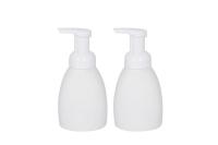 China Oval 250ml PET Foamer Pump Bottle Facial Cleansing Soap Foaming Bottle for sale