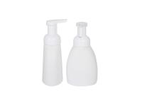 China Oval White PET 8.5oz Foam Soap Dispenser Bottles 250ml Capacity for sale