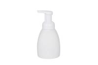 China Oval White PET 8.5oz Foam Soap Dispenser Bottles 250ml Capacity for sale