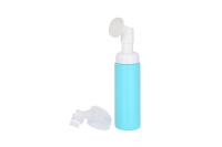 China Silicone Brush 50ml 70ml PET Plastic Foam Pump Dispenser Bottle Face cleaning for sale