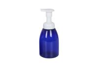China Dark Blue PET Foam Hair Care Bottle Pump Bottle 350ml For Skincare Packaging Soap for sale