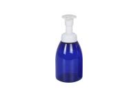 China Dark Blue PET Foam Hair Care Bottle Pump Bottle 350ml For Skincare Packaging Soap for sale