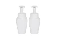 China 500ml HDPE Plastic Cosmetic Packaging Bottle With 3cc Output Foaming Hand Soap shampoo Pump Bottle UKF10 for sale