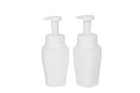 China 500ml HDPE Plastic Cosmetic Packaging Bottle With 3cc Output Foaming Hand Soap shampoo Pump Bottle UKF10 for sale