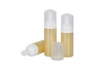 China PET Facial Cleanser Soap Foaming Bottle 50ml 70ml 100ml 120ml 150ml for sale