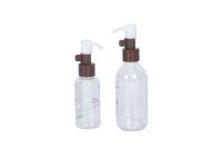 China Practical Plastic Pet Oil Liquid Pump 60ml-120ml Eco Friendly Cosmetic Bottles Make Up Cleaning for sale