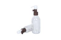 China Practical Plastic Pet Oil Liquid Pump 60ml-120ml Eco Friendly Cosmetic Bottles Make Up Cleaning for sale