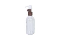 China Practical Plastic Pet Oil Liquid Pump 60ml-120ml Eco Friendly Cosmetic Bottles Make Up Cleaning for sale