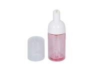 China 100ml 150ml Travel Size Transparent PET Foamer Pump Bottle For Facial Cleanser for sale