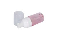 China 100ml 150ml Travel Size Transparent PET Foamer Pump Bottle For Facial Cleanser for sale