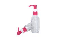 China 2oz 4oz PET Makeup Remover Dispenser Bottle With Screw Cap Pump Press oil Bottle for sale