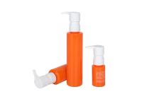 China Orange Color 30ml 100ml 150ml Luxury Cosmetic Containers for sale