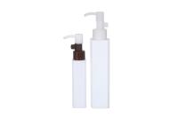 China square BPA Free PET 50ml 150ml Makeup Remover Oil Press Bottle leak proof for sale