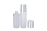 China Matte PET 120ml 150ml Makeup Remover Bottle With Screw Cap for eye or face toner water for sale