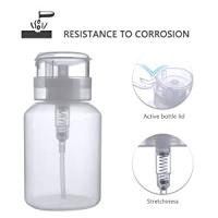 China 200ml 6oz Nail Polish Remover Big Bottle For Oil Water Liquid for sale