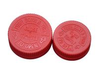 China Empty White / Red PE 250ml Plastic Vitamin Bottles With PP CRC Cap Pill Storage Container Bottle for sale