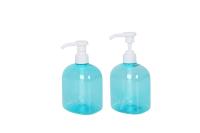 China Dosage 2.0cc Refillable Clear 500ml Shower Gel Bottle for sale