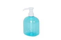 China Dosage 2.0cc Refillable Clear 500ml Shower Gel Bottle for sale