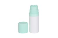 China Empty Trial Sample 5ml 10ml 15ml Cosmetic Travel Containers Od 25mm Airless Pump Lotion Bottle for sale
