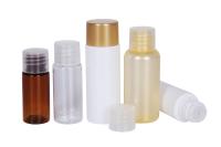China Empty Water Toner Trial Od 24mm PET Cosmetic Bottle For Face Serum Skin Care for sale