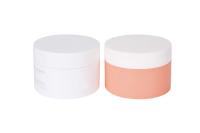 China Face Body PP 100g Flip Cap Od 72mm Skin Care Cream Jar Packaging for sale