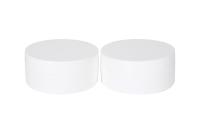 China White Color Empty BBA Free Face 150g Cosmetic Cream Jars Od 105mm for sale