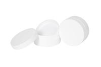 China White Color Empty BBA Free Face 150g Cosmetic Cream Jars Od 105mm for sale