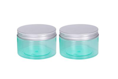 China Plastic Od 92mm Transparent Color 250g Cream Jar Packaging Aluminum Lid for sale