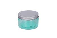 China Plastic Od 92mm Transparent Color 250g Cream Jar Packaging Aluminum Lid for sale