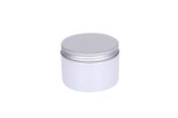 China 300g Leak Proof PET 65mm Cosmetic Cream Hair Jars With Silver Lid for sale