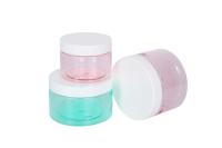 China Empty Transparent PET 100g 250g 300g Mono Body Cream Jar Od 92mm for sale