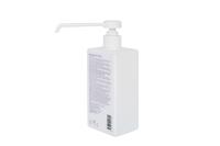 China Hdpe 500ml Alcohol Gel Antibacterial Odm Hand Sanitizer Pump Bottle for sale