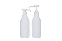 China Hospital 400ml Hdpe Wash 1.6cc Dosage Hand Lotion Bottle for sale