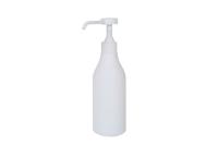 China Hospital 400ml Hdpe Wash 1.6cc Dosage Hand Lotion Bottle for sale