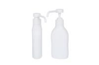 China Matt White 200ml Hand Sanitizer Pump Bottle With Long Nozzle Spray Lotion Pump for sale