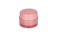 China Acrylic Round Clear 5g Mini Cosmetic Containers Od 32mm For Trial Packaging for sale