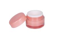 China Acrylic Round Clear 5g Mini Cosmetic Containers Od 32mm For Trial Packaging for sale