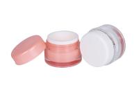 China Acrylic Round Clear 5g Mini Cosmetic Containers Od 32mm For Trial Packaging for sale