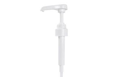 China White PP 31-410 5ml 8ml 10ml Coffee Syrup Pump Dispenser for sale