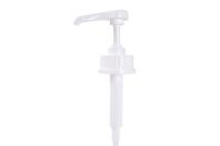 China Beverage 43mm Closure Syrup dispenser Bottle Pump With Pilfer Proof Cap for sale