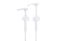 China Beverage 43mm Closure Syrup dispenser Bottle Pump With Pilfer Proof Cap for sale
