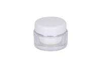China Round Anti Wrinkle Repair Eye 5ml Cream Jar Containers Plastic for sale