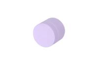 China Straight Round 20g Eye Serum Airless Cream Jar for sale